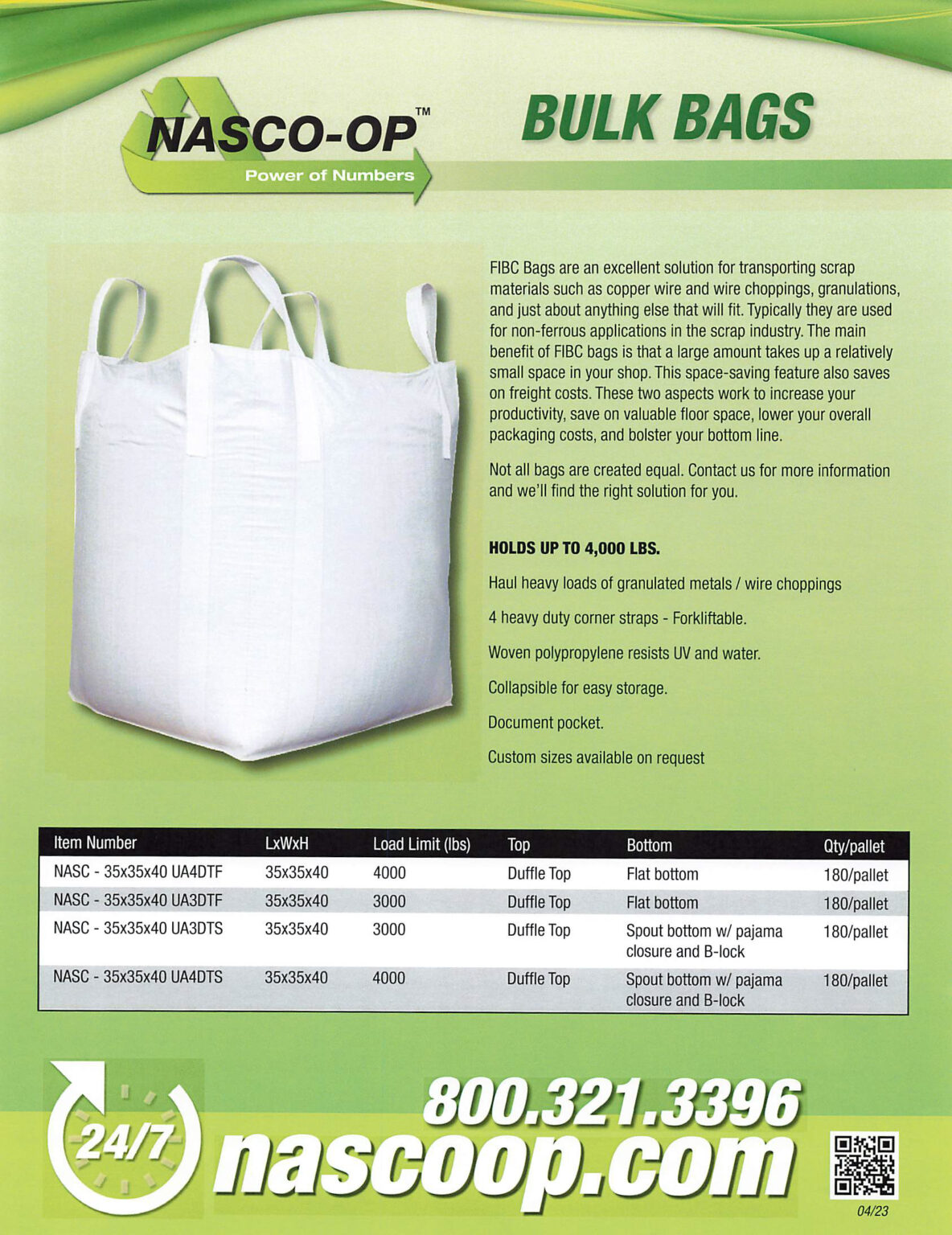 Bulk Bags (FIBC) | Mar-Pak